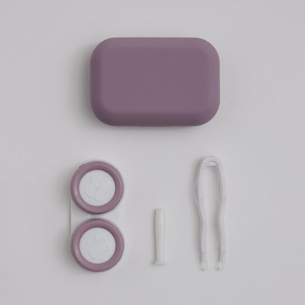 Simple Contacts Case Lavender Purple – eotd